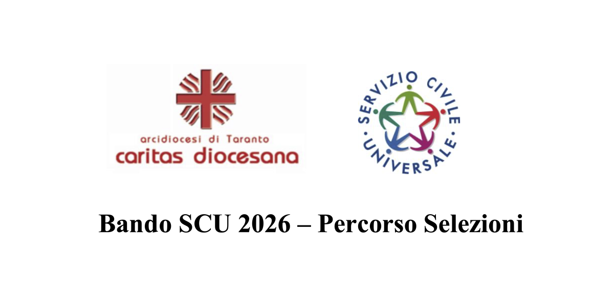 Bando SCU 2026 – Percorso Selezioni – Caritas Diocesana